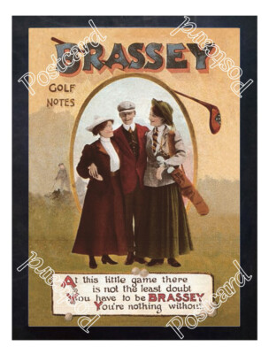 Historic Brassey Golf Advertising Postcard | eBay Australia