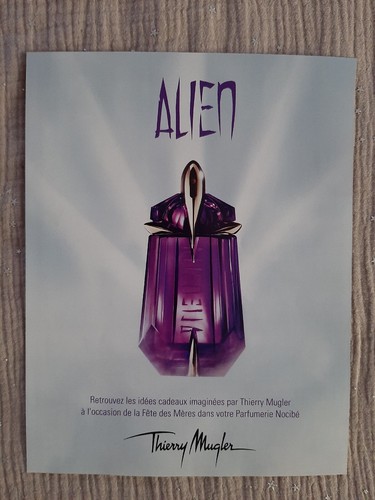 Publicité papier Parfum. Perfume Ad T. Mugler Alien de 2007 | eBay