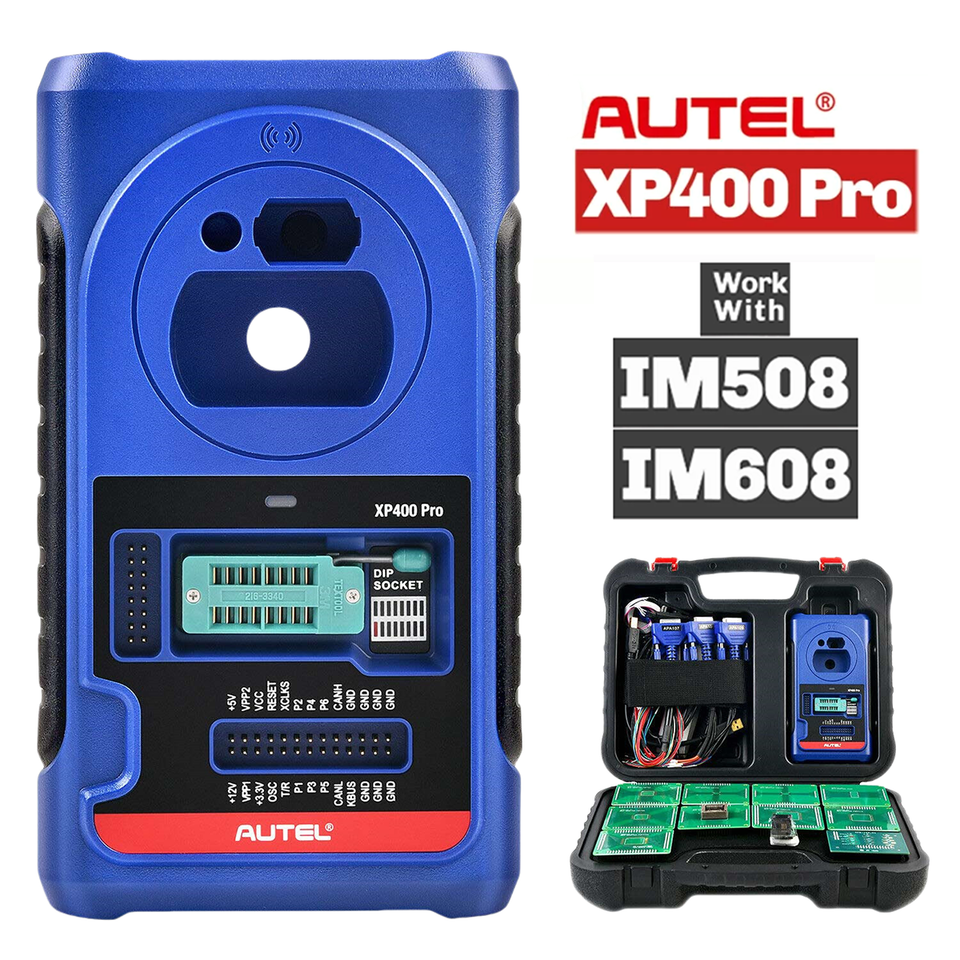 Autel MaxiIM IM508S + XP400 PRO IMMO Key Programming Car Diagnostic ...