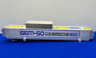COHERENT GEM 50 DEOS / GEM-50L LASER HEAD 1101-00-0001 REV A - PARTS ...
