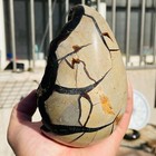 1174g Large Natural Dragon Septarian Septarium Crystal Egg Geodes ...
