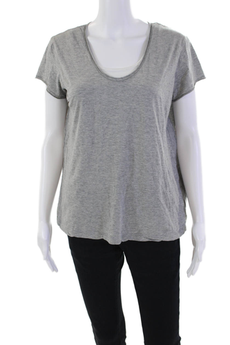 Helmut Lang Women's Short Sleeves Round Neck Basic T-Shirt Gray Size XS | eBay