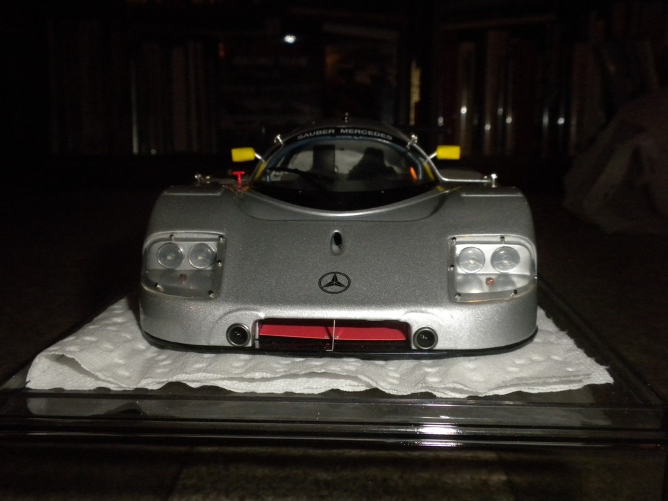 1:18 Exoto 1989 Sauber Mercedes Benz C9 silver diecast model car no box ...