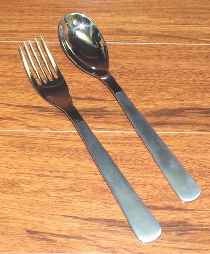 Large Spoon & Fork Combination Studio William Stainless Steel 18/10 ...