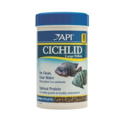 API Cichlid Large Floating Pellets 200g - Food for Larger Cichlids ...
