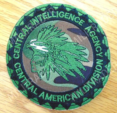 Central Intelligence Agency CIA Central American Division Patch (Camo ...