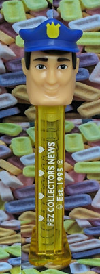 PEZ Policeman Hero dispenser w/custom yellow crystal PEZ Collectors ...