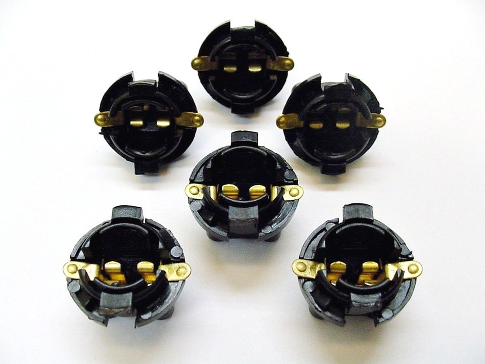 6 Instrument Panel 5/8" Twist In Sockets Cluster Light Bulb Dashboard ...