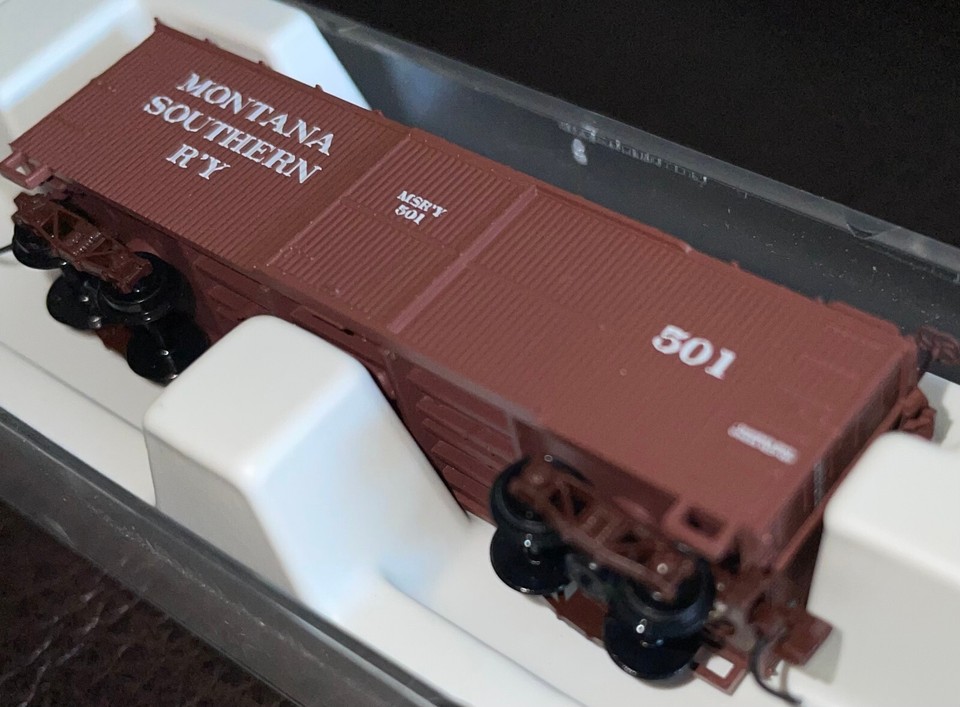 Micro-Trains MTL 15110 Montana Southern Railway 30' Box Car #501 Nn3 ...