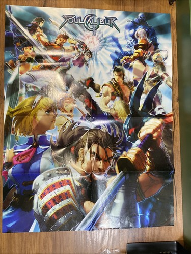 Soul Caliber II 21" Wide X 28" Tall Folded Guide On Back Poster 2003 | eBay