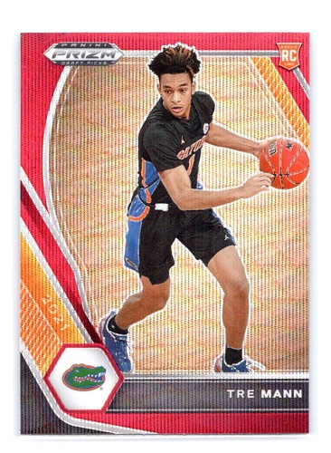 2021 Prizm Draft #21 Tre Mann Rookie Red Wave - | eBay
