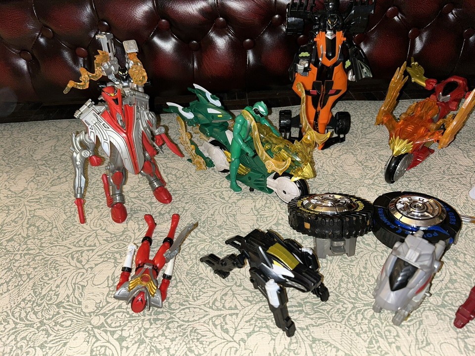 Power Rangers RPM Action Figure Vehicle Zord Armour Battlizer Bundle ...