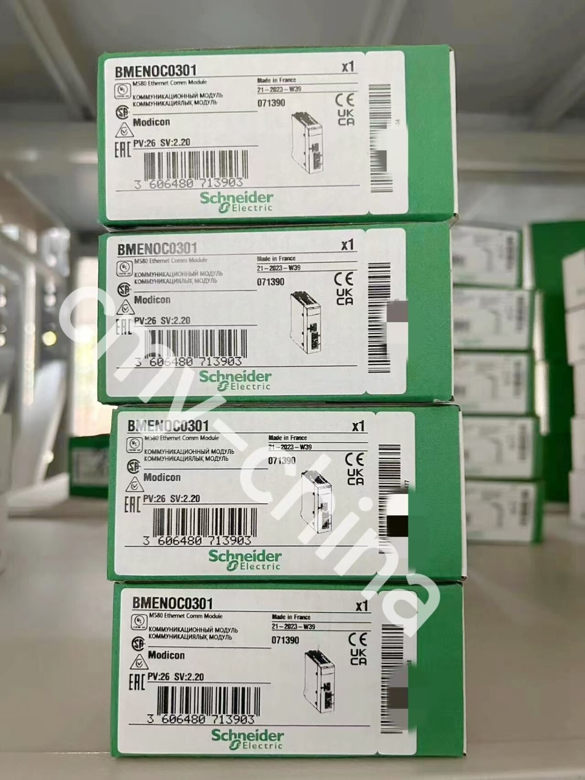 Brand New Schneider BMENOC0301 Ethernet Communication Module Fast ...