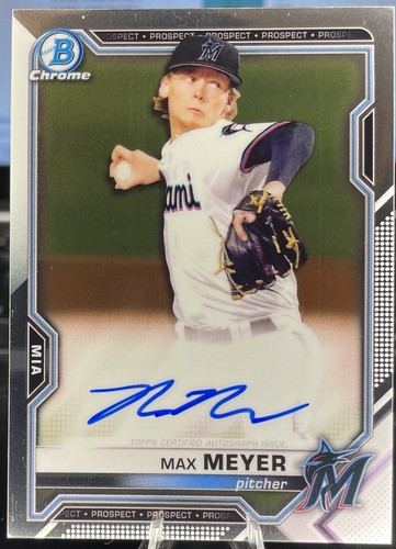 2021 Bowman Chrome Max Meyer Auto | eBay