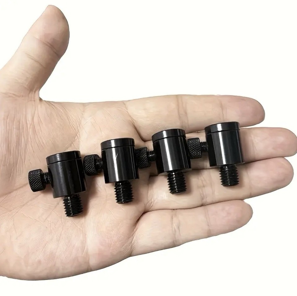Rod Pod & Bank Stick Quick Change Adapters, Slim, Gloss Black (245 ...