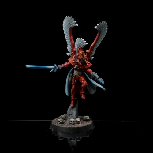 Pro Painted Warhammer 40k Aeldari winged Autarch | eBay