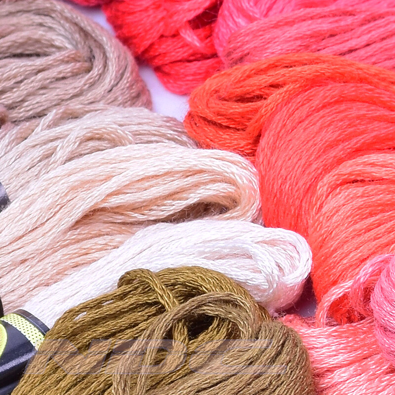 447 x CROSS STITCH COTTON SEWING SKEINS EMBROIDERY THREAD FLOSS KIT ...