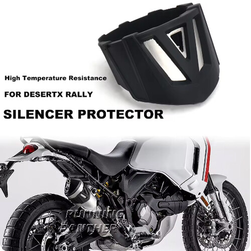Motorcycle Exhaust Muffler Protector Heat Guard Cover For Ducati Desert ...