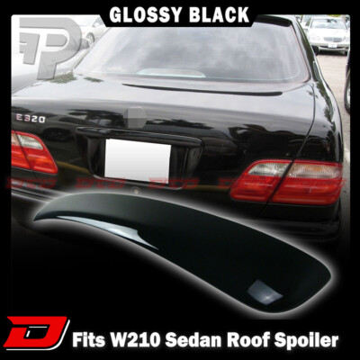 Fit For 95-01 Mercedes Benz W210 L Style Rear Roof Spoiler Sedan Glossy ...