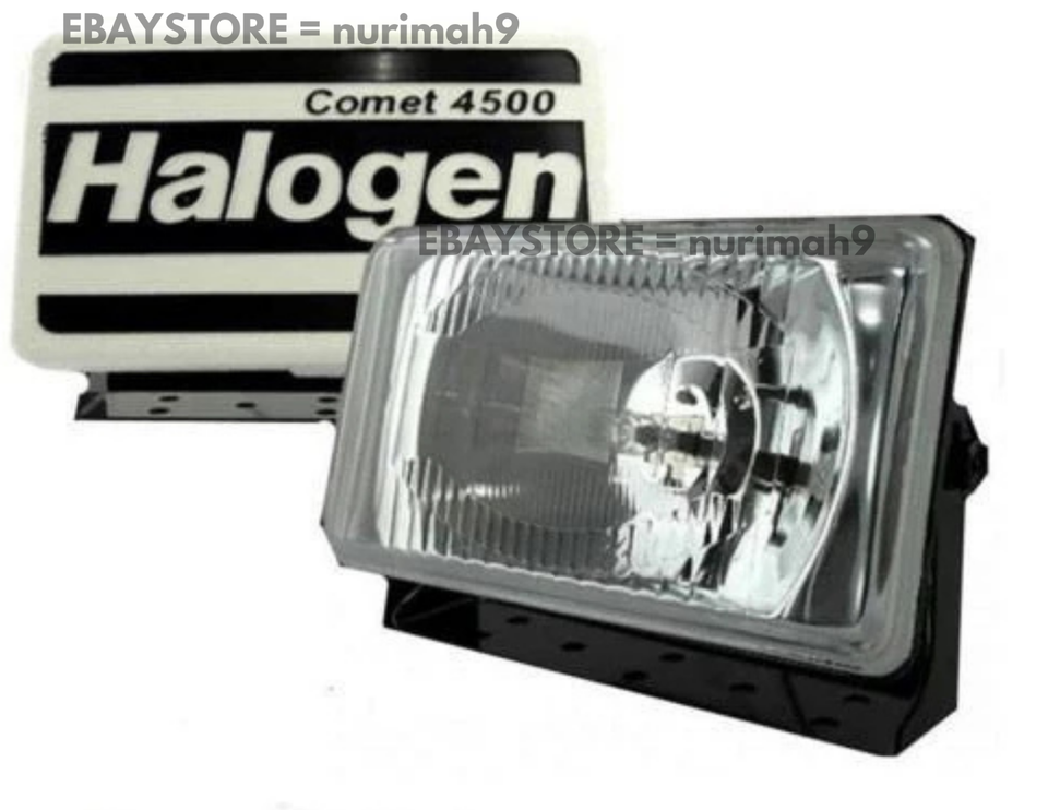 Halogen Universal Fog Spot Light WHITE 12V 55W White Adjustable KE70 ...