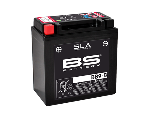 FITS PIAGGIO FLY 100 2007 - 2015 BB9-B SLA Factory Filled BS Battery ...