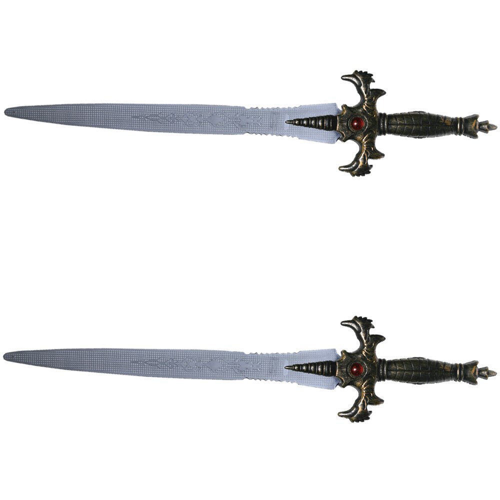 Set of 2, Knight Sword Toy, Costume Dragon Slayer Fantasy, 21 Inches ...