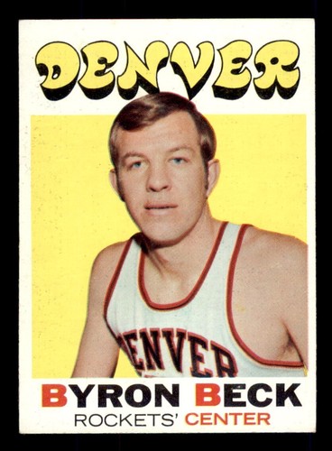 1971 Topps Basketball #210 Byron Beck EX/MT *e2 | eBay