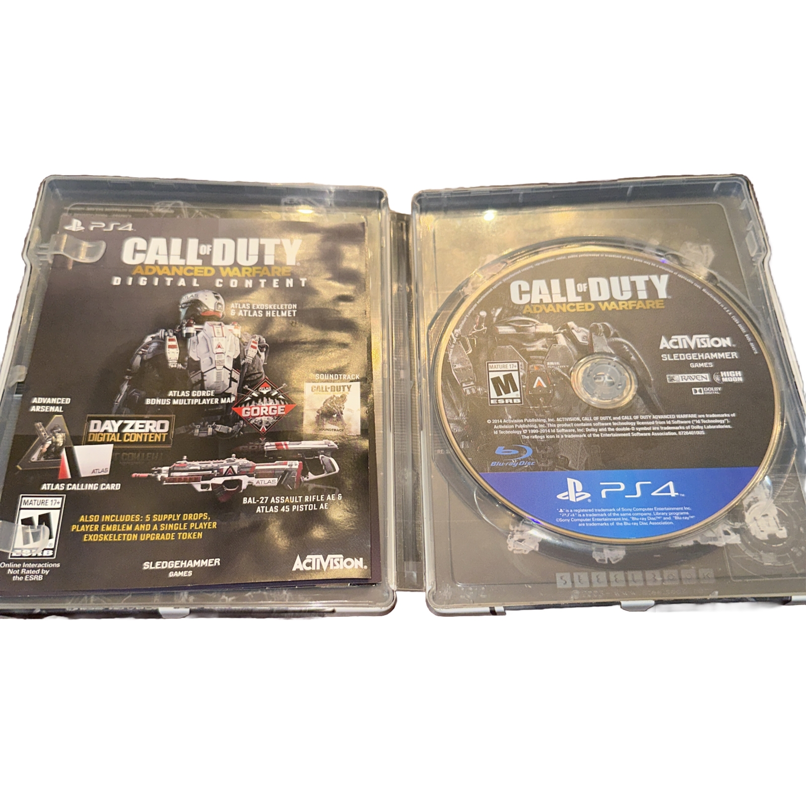 Call of Duty: Advanced Warfare Atlas Pro Edition (PlayStation 4 PS4 ...