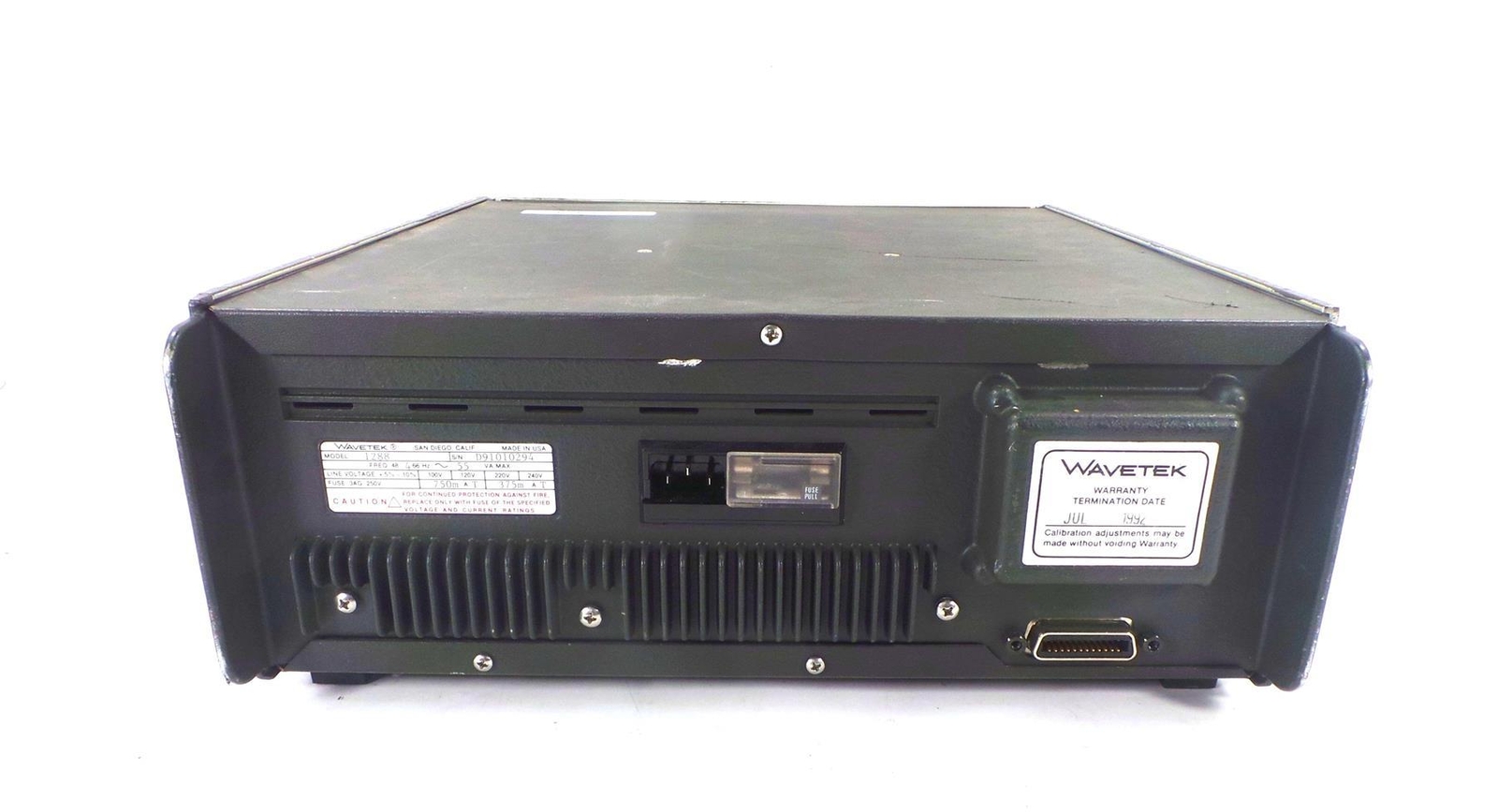 Wavetek 288 Synthesized Function Generator- Free Shipping | eBay