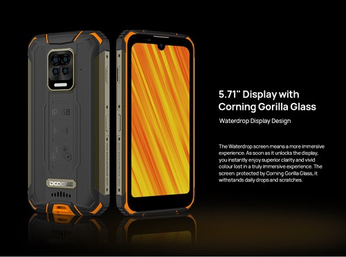 DOOGEE S59 Pro - 128 GB - Black Orange (Unlocked) for sale online | eBay