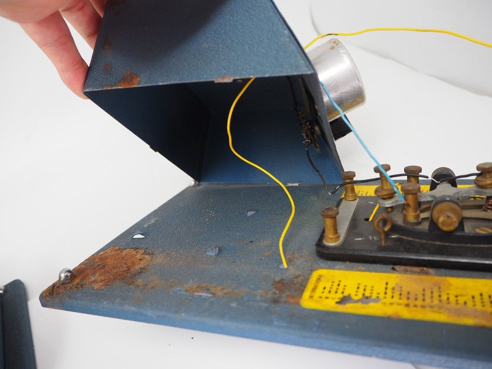 Lot of 2 J-38 Morse Code Keys w/ Telegraph Sounders Military Panels | eBay