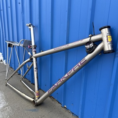 Parkpre Scepter Comp 26" Ti-Plated CrMo Steel MTB 15” Frame W/ Headset ...