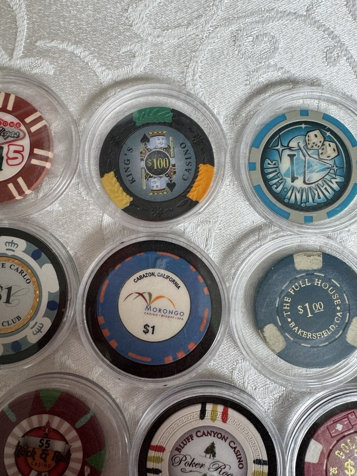 Assorted Various Casino Chip Collection Lot | eBay