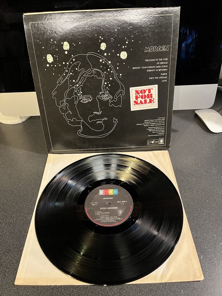 MORGEN S/T Steve Morgen Probe EX/NM LP Monster PSYCH Classic w Mint ...