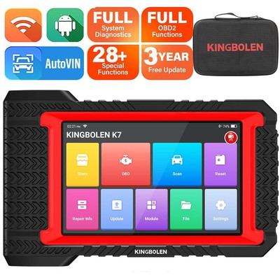 KINGBOLEN K7 Car OBD2 Scanner Full System Diagnostic Bi-directional ...