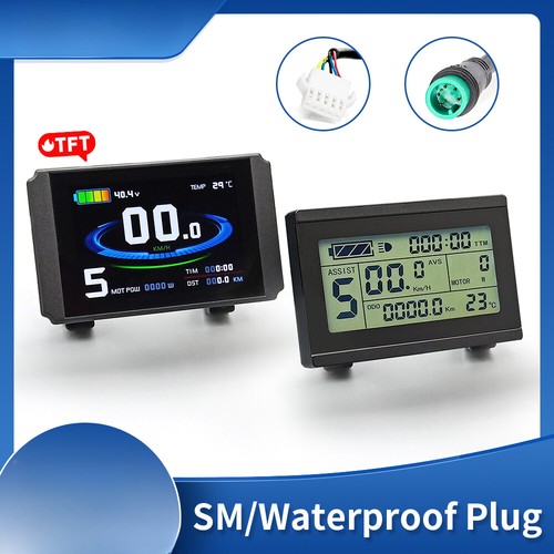 E-bike KT LCD Display Intelligent Controller 24V 36V 48V 72V Waterproof ...