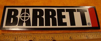 Barrett Firearms Decal Sticker | eBay