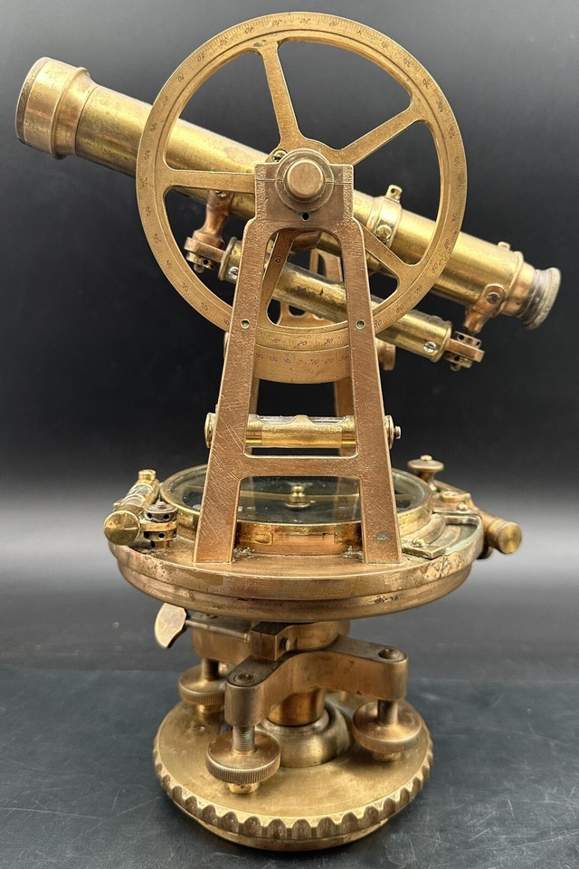 Vintage Lietz Surveying Engineer Transit Theodolite Instrument San ...