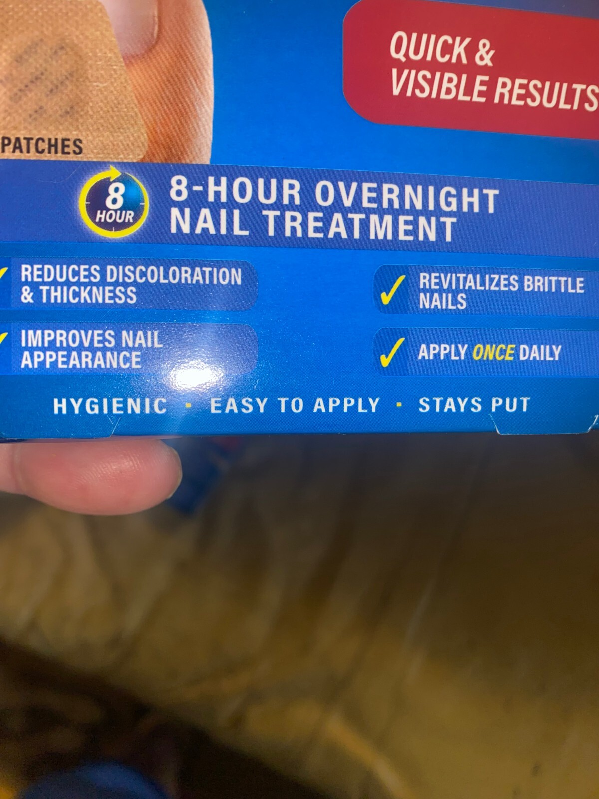 5 Kerasal NIGHTTIME RENEWAL Fungal Nail PATCHES Overnight 14 patch ...