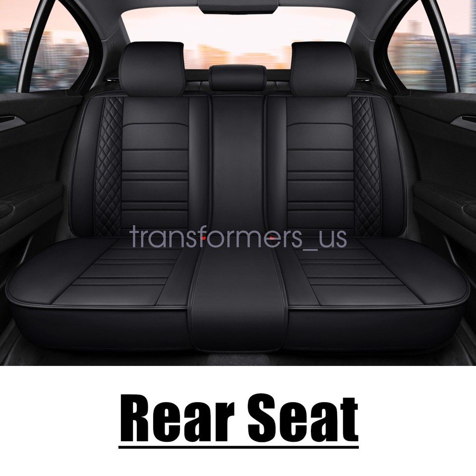 For Buick Car Seat Cover 5Seat Full Set Leather Waterproof Front Rear ...