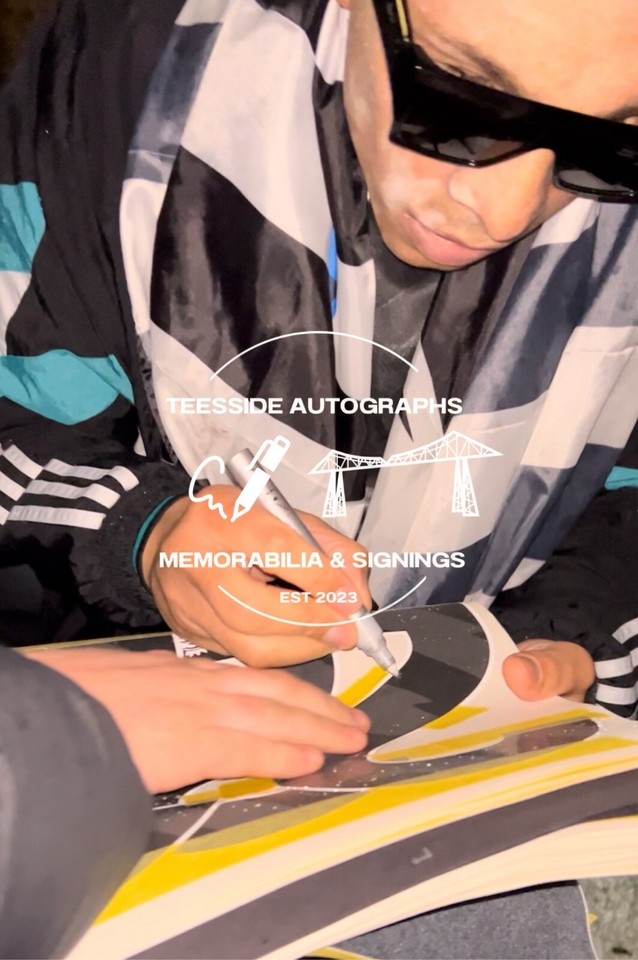 Casisdead Newcastle United Hand Signed 2024-25 Home Shirt 2 | eBay UK