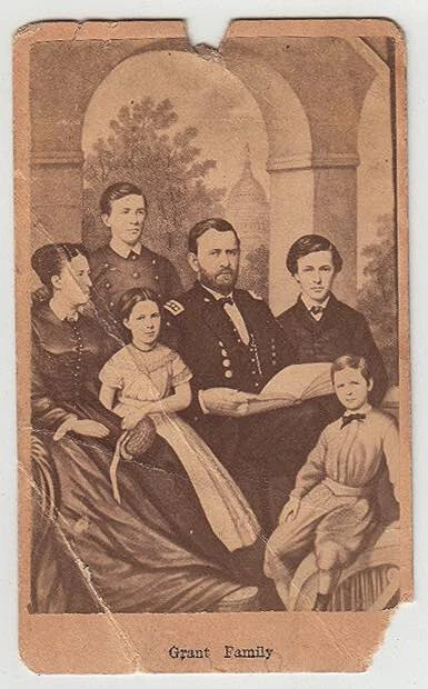 Ulysses S Grant Family In Color