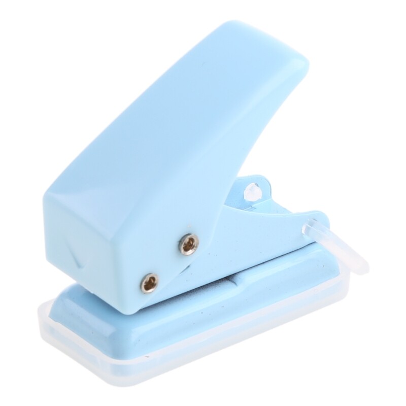 Handheld Single Hole Puncher Single Puncher 8 Sheets Capacity for ...