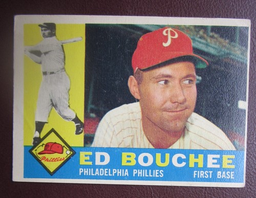 1960 Topps Ed Bouchee (Philadelphia Phillies) #347 VG/EX | eBay