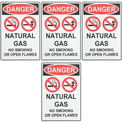 4pcs Warning Sign Hotel Warning Sign Caution Sign for | eBay