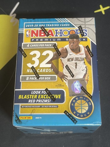 2019-20 NBA HOOPS PREMIUM STOCK BLASTER BOX NEW SEALED Zion Ja Morant ...