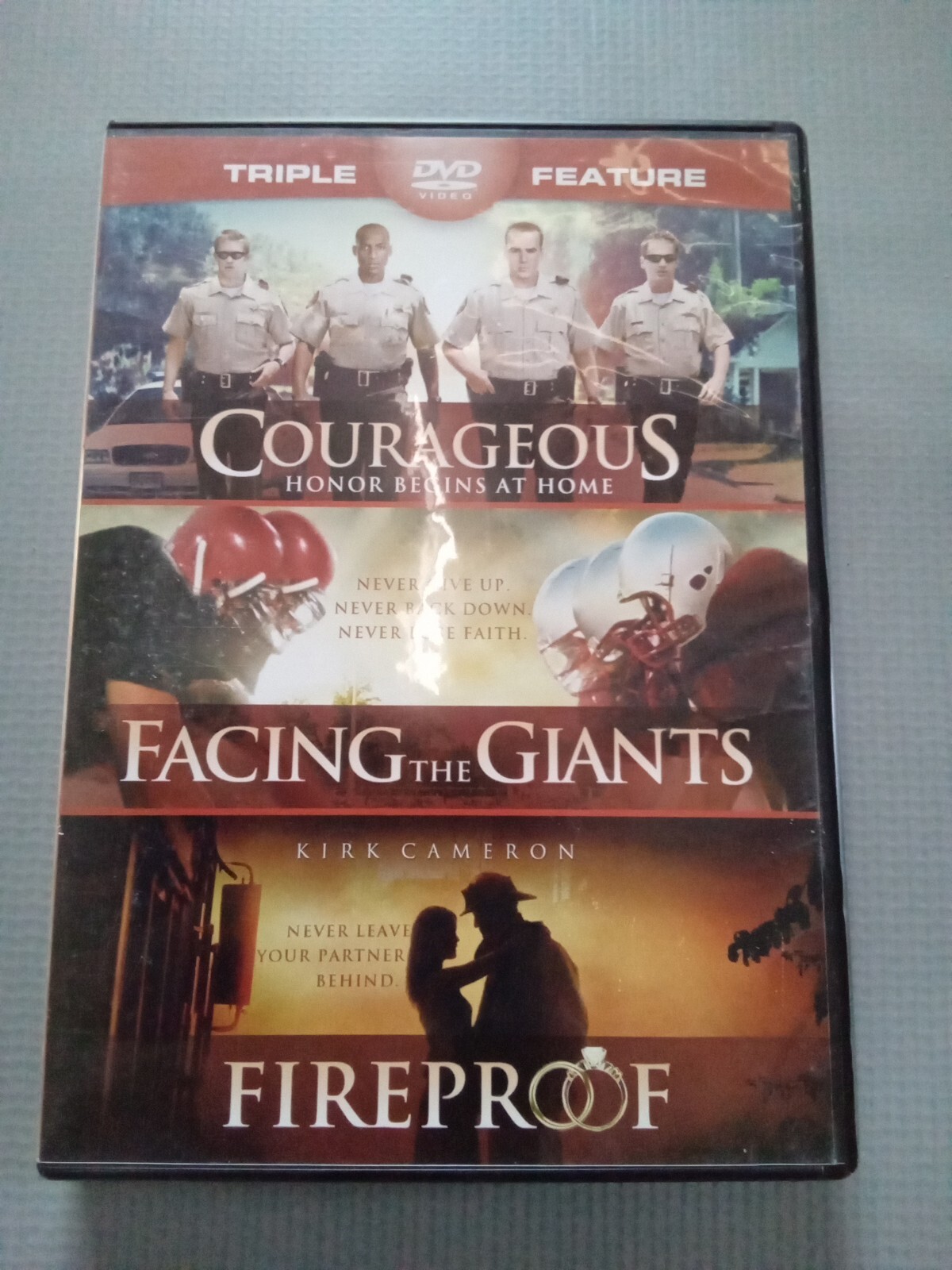 Courageous / Facing the Giants / Fireproof TRIPLE FEATURE (DVD, 2014 ...