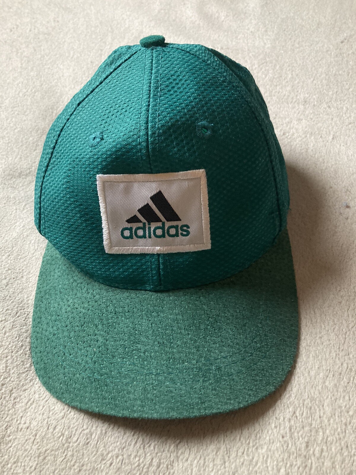 Vintage Adidas 90's Snapback Green Patch Embroidered … - Gem