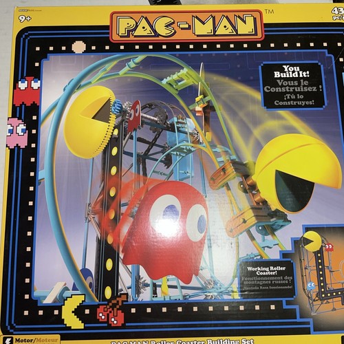 K'nex Pac-Man Roller Coaster Building Set 432 Pieces/NEW IN OPEN BOX | eBay