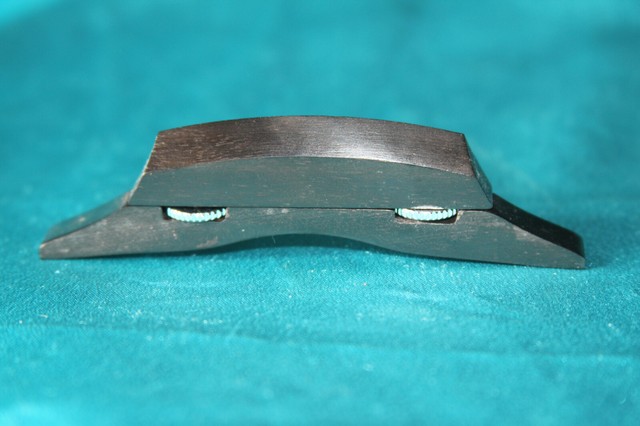 - Grover 1992 Two-piece Adjustable Ebony Mandolin Bridge for sale ...